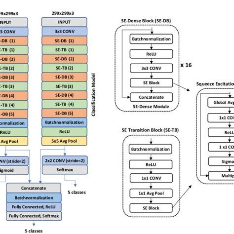 Architecture Of The Developed Multitasking Squeeze Excitation Densely Download Scientific