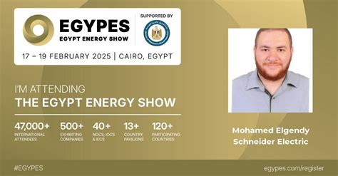 Mohamed Elgendy On Linkedin Egyptenergyshow Egypes Egypes2025