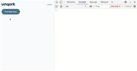 map keys operator
