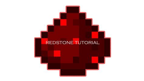 Redstone Tutorial YouTube