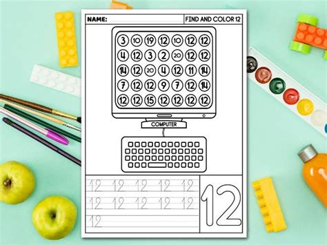 Back To School Activities Number Recognition Worksheets 1 20 Number Writing Practice