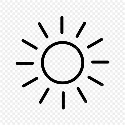 벡터 해가 아이콘 태양 아이콘 뜨거운 맑은 Png 일러스트 및 벡터 에 대한 무료 다운로드 Pngtree