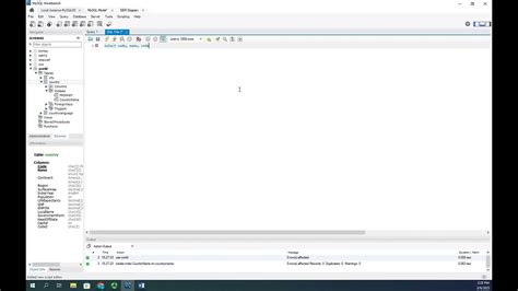 Creating Indexes In Mysql Youtube