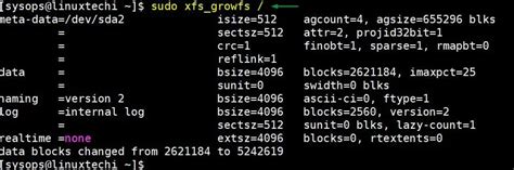 How To Extend Xfs Root Partition Without Lvm In Linux