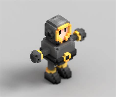Voxel Art Game Assets On Behance