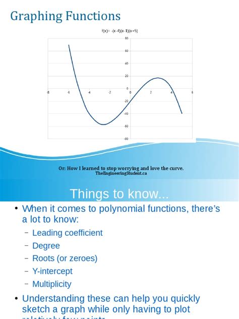 Graphing Functions Pdf Zero Of A Function Factorization