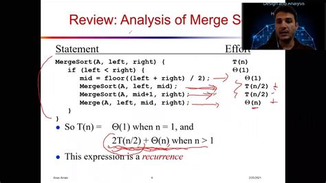 06 Solving Recurrences Tree Method And Master Theorem Youtube