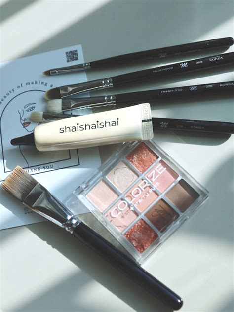 화홍 화홍엠 메이크업 브러쉬 세트 추천 파운데이션 아이섀도우 컨실러 5종 후기 네이버 블로그