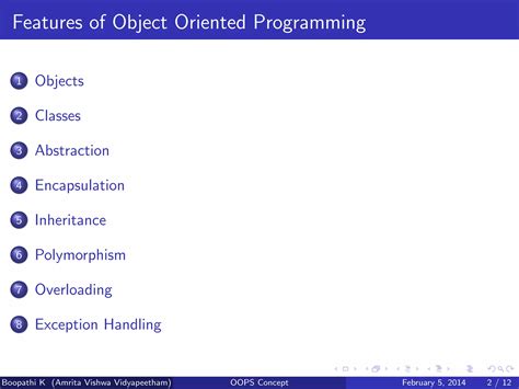 C Oops Concept Ppt