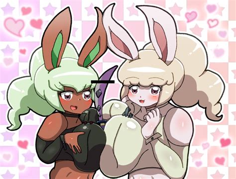Rule 34 Agent Spect Hare Big Breasts Black Clothing Brown Fur Bunny Mint Dark Skin Level 5
