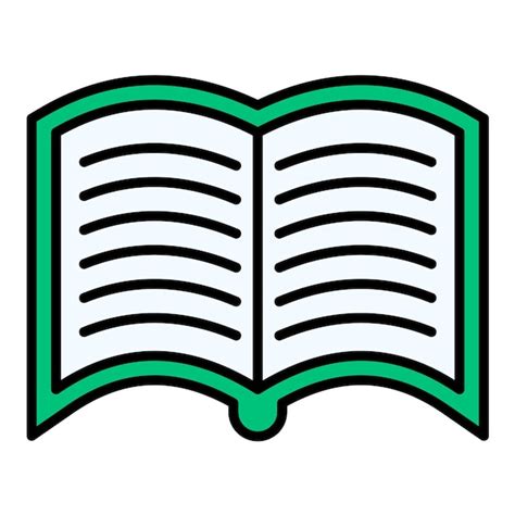 Premium Vector Open Book Flat Illustration