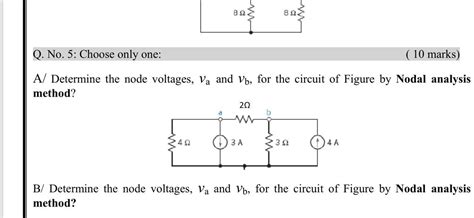 solved b12 8 ΩΣ q no 5 choose only one 10 marks a