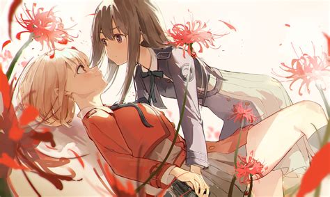 推荐一些莉可丽丝Lycoris Recoil好看的超清无水印壁纸 知乎