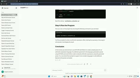 Antlr4 Python Example Youtube