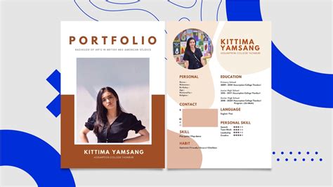 Portfolio And Resume สอบสัมภาษณ์เรียนต่อ สมัครงาน