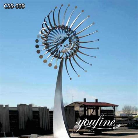 Kinetic Wind Sculpture You Fine Metal Sculpture