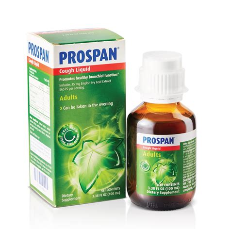 Prospan Mucus And Cough Syrup For Adults Soothes Cough Mucus Relief Made With English Ivy