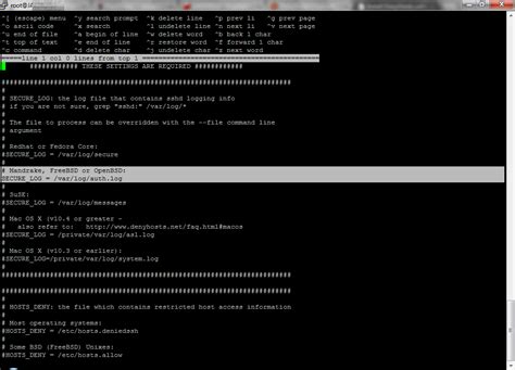 Install Denyhosts Within A Freenas Jail Truenas Community