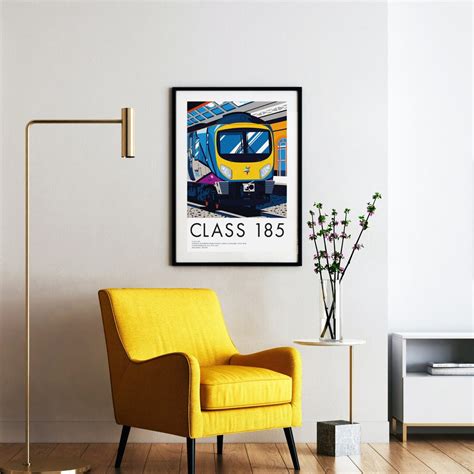 Class 185 Desiro Transpennine Express Train Print Train Wall Etsy Uk