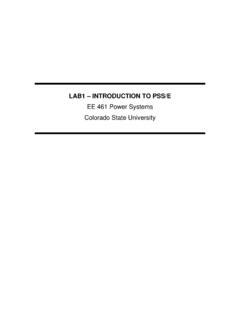 LAB INTRODUCTION TO PSS E Lab Introduction To Pss E Pdf PDF PRO