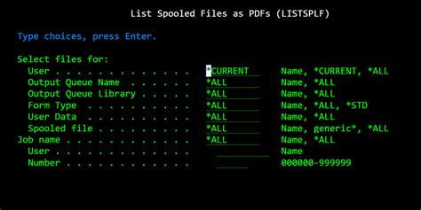 Spooled File Viewer