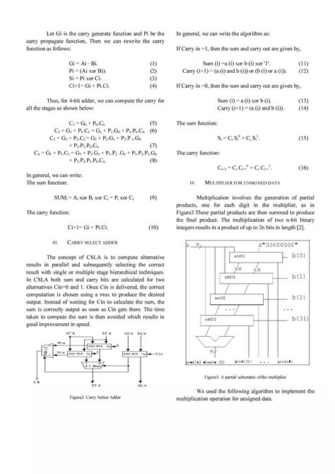 Implementation And Design Of 32 Bit Adder Pdf Programming Languages