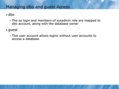 Ppt Module 9 Authenticating And Authorizing Users Powerpoint
