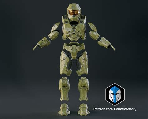 Halo Infinite Master Chief Armor 3d Print Files 3d Model By Galactic Armory On Thangs