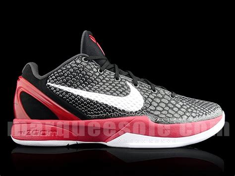 SoleSurvivor Detroit: Nike Zoom Kobe VI (6) Black Red Detailed Look