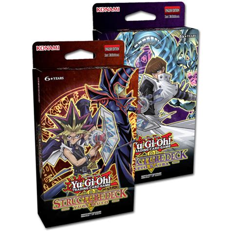 Yu Gi Oh Structure Deck Set Yugi Muto And Seto Kaiba [trading Cards] • World Of Games