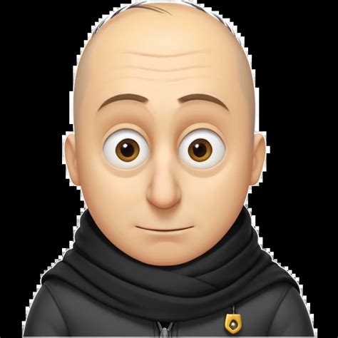 Despicable Me Gru With A Big Nose Emoji Ai Emoji Generator