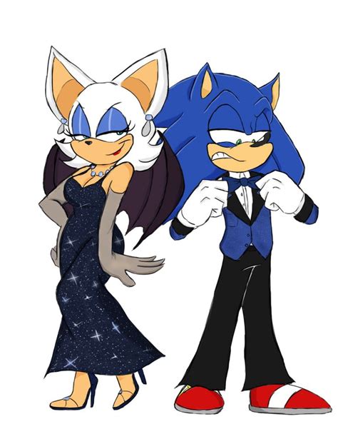 Sonic And Rouge In Love