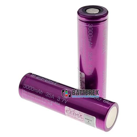 Аккумулятор 18650 Efest IMR 3000mah высокотоковый 20/35A | Купить 18650 ...