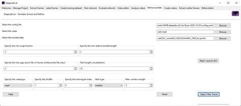 unable to extract refine tracklets output h5 file contains all nan · issue 949 · deeplabcut