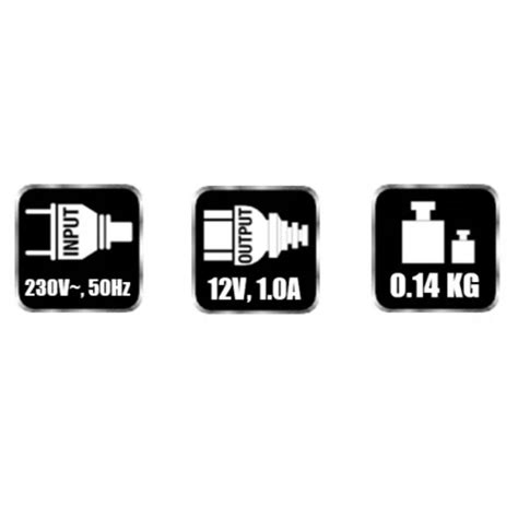 12 V, 1 A зарядно устройство за спринклерна помпа - eMAG.bg