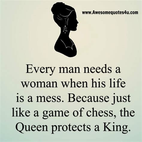 When Man Needs A Woman