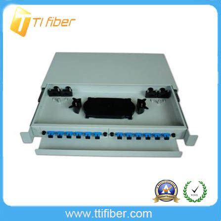 China 12 24 Port LC Duplex Fiber Optic Terminal Box China Terminal Box Fiber Patch Panel
