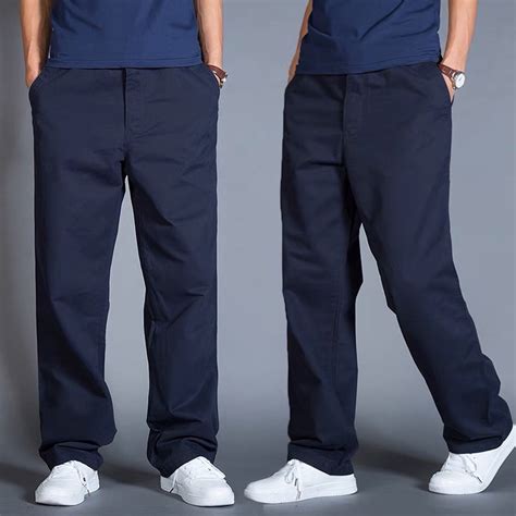 🔥cod M 6xl🔥 กางเกงขายาวผู้ชายฤดูร้อนลำลองหลวมพลัสไซส์กางเกง Shopee Thailand