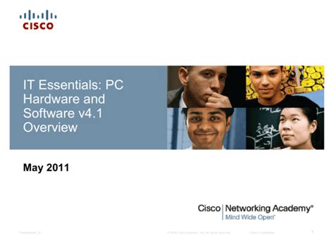 IT Essentials PC Hardware And Software V4 1 Overview
