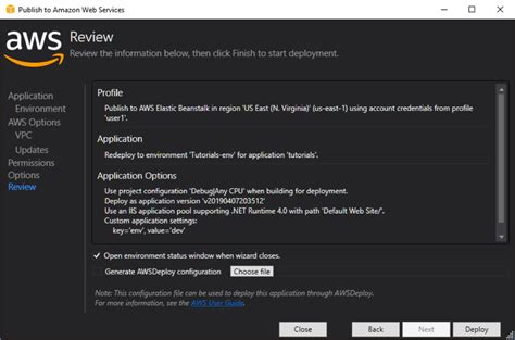 How To Deploy Net Applications On Aws Elastic Beanstalk Dbseer