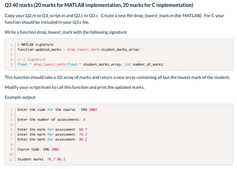 Solved Solutions Needed Only For Matlab Q1 10 Marks Write