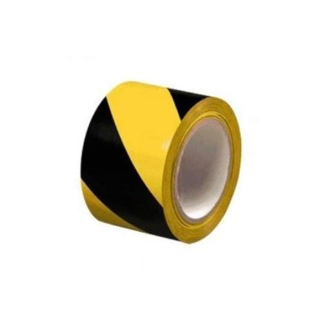 Zebra Floor Marking Tape Yellow And Black 3 Inch L23 Mtr 2 Mtr