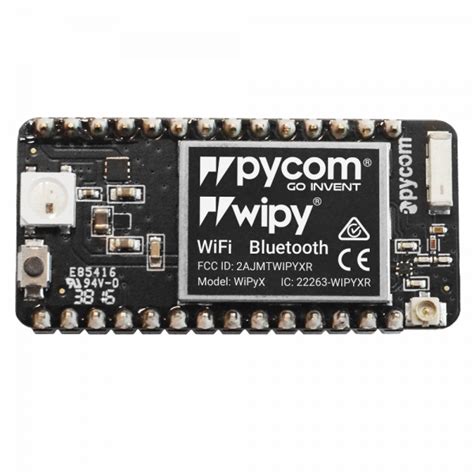 Pycom Wipy 30 Wifi Ble Module Micropython 企業級物聯網開發平台 原裝進口 台灣智能感測科技