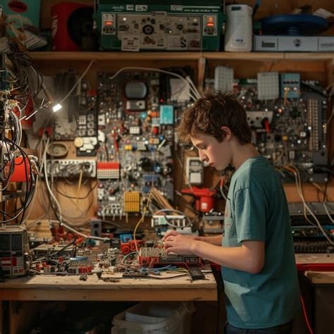 Free Inventors Workspace Intrigue Image Download At Stockcake