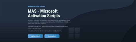 Microsoft Activation Scripts