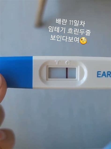 임테기 매직아이 흐린두줄 배란 10일차 배란 11일차 생리시작일 기준 임신 3주 3일 4일 Youtube