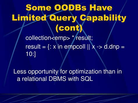 Ppt Chapter 24 Introduction To Object Dbmss Powerpoint Presentation Free Download Id5668813