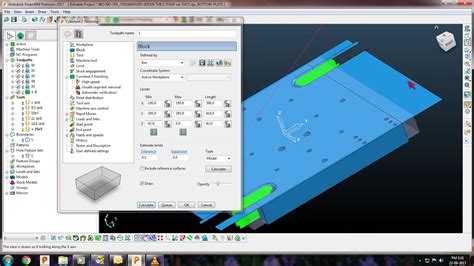 Slot Machining Autodesk Powermill Programming Youtube