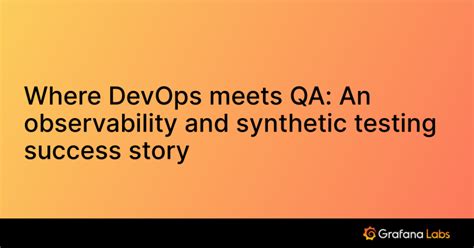 Ioannis Papadakis On Linkedin Where Devops Meets Qa An Observability