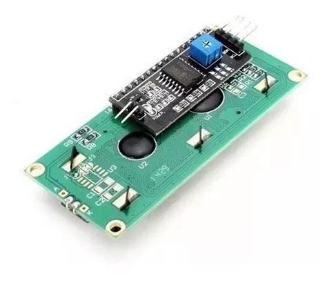 Display Lcd 16x2 1602 Fundo Azul C Modulo I2c Já Soldado Blutu